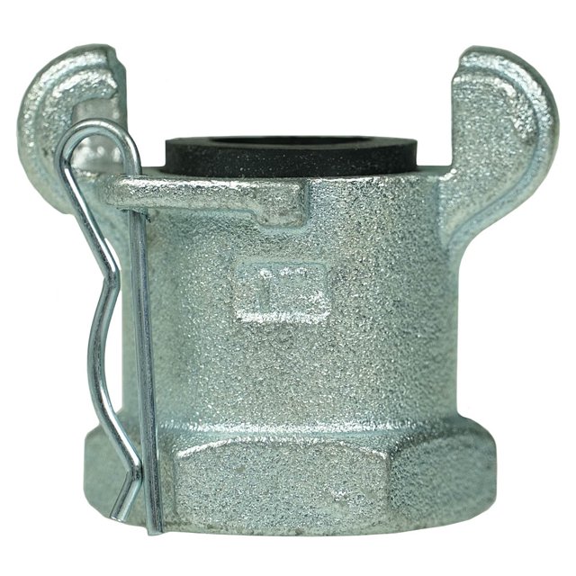 1" Female National Pipe Thread Iron Ductile Pipe Coupling With Female ...