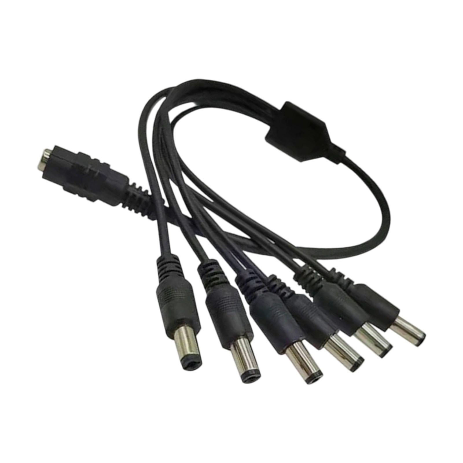 1 Female To 3/4/5/6/7/8 Male Plug Barrels Connector Females Males ...