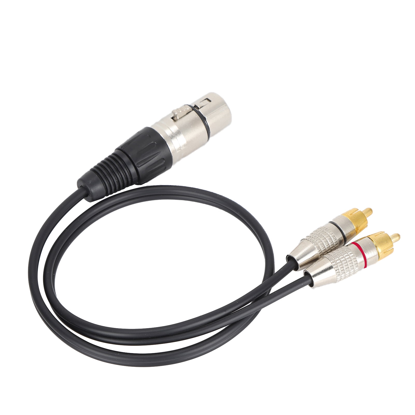 1 Female to 2 Male Cable,Audio Splitter 1 XLR Female Plug to 2 Male ...