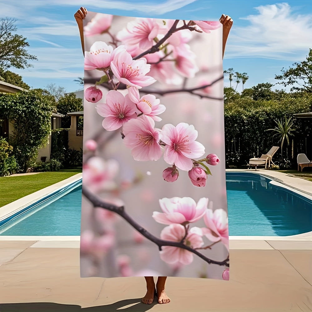 1. Flower generation travel bath towel - soft, water-absorbing, fast ...