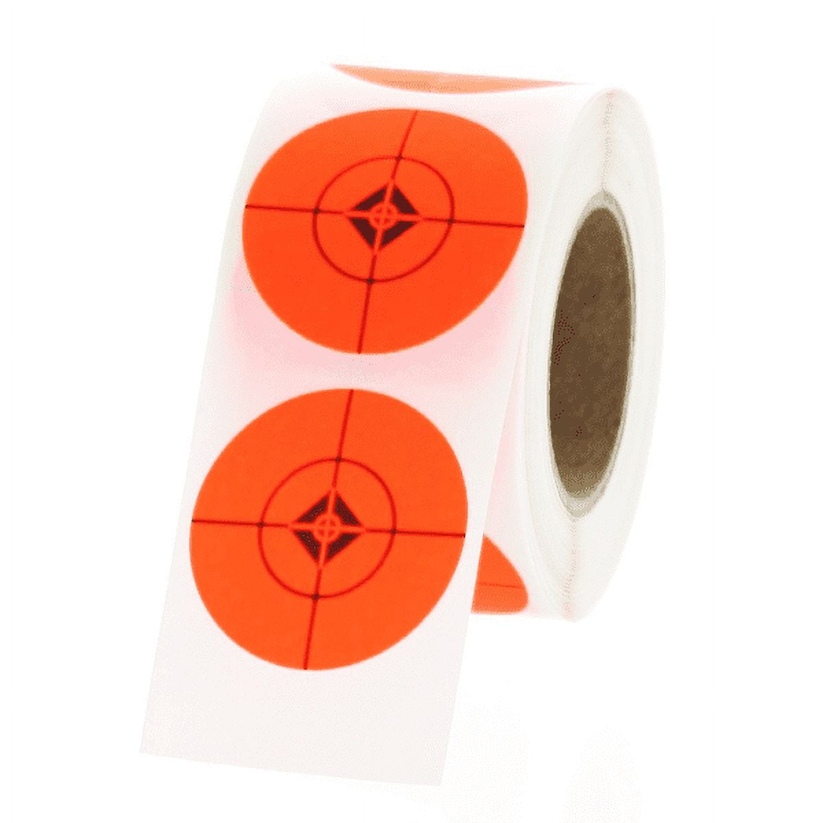 1" Fluorescent Red Shooting Target Spots - Walmart.com