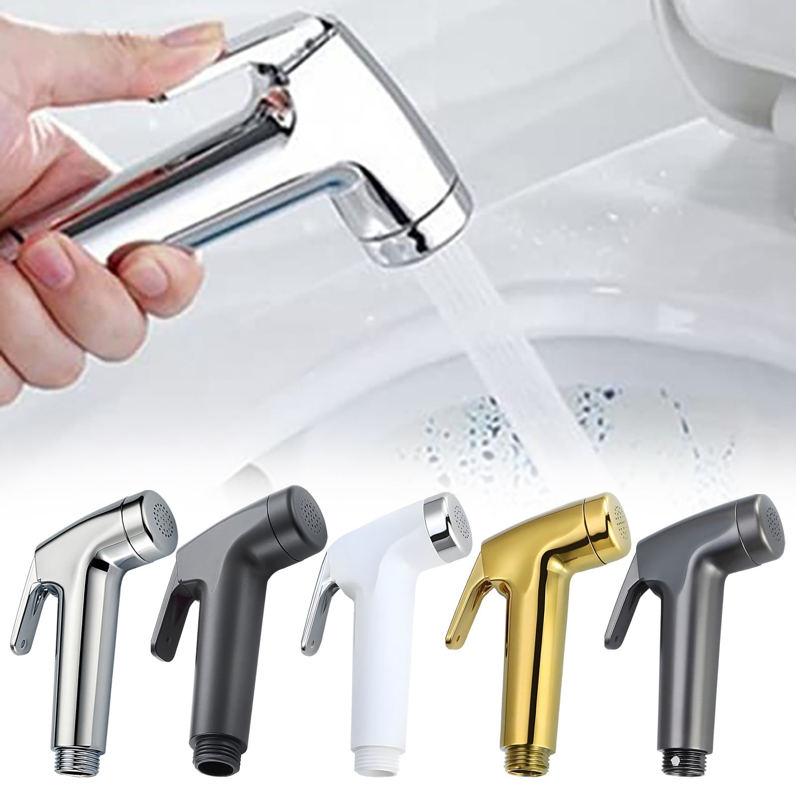 1 Flushing Nozzle 1 Pcs Toilet Douche Bidet Head Hand Held Bidet ...