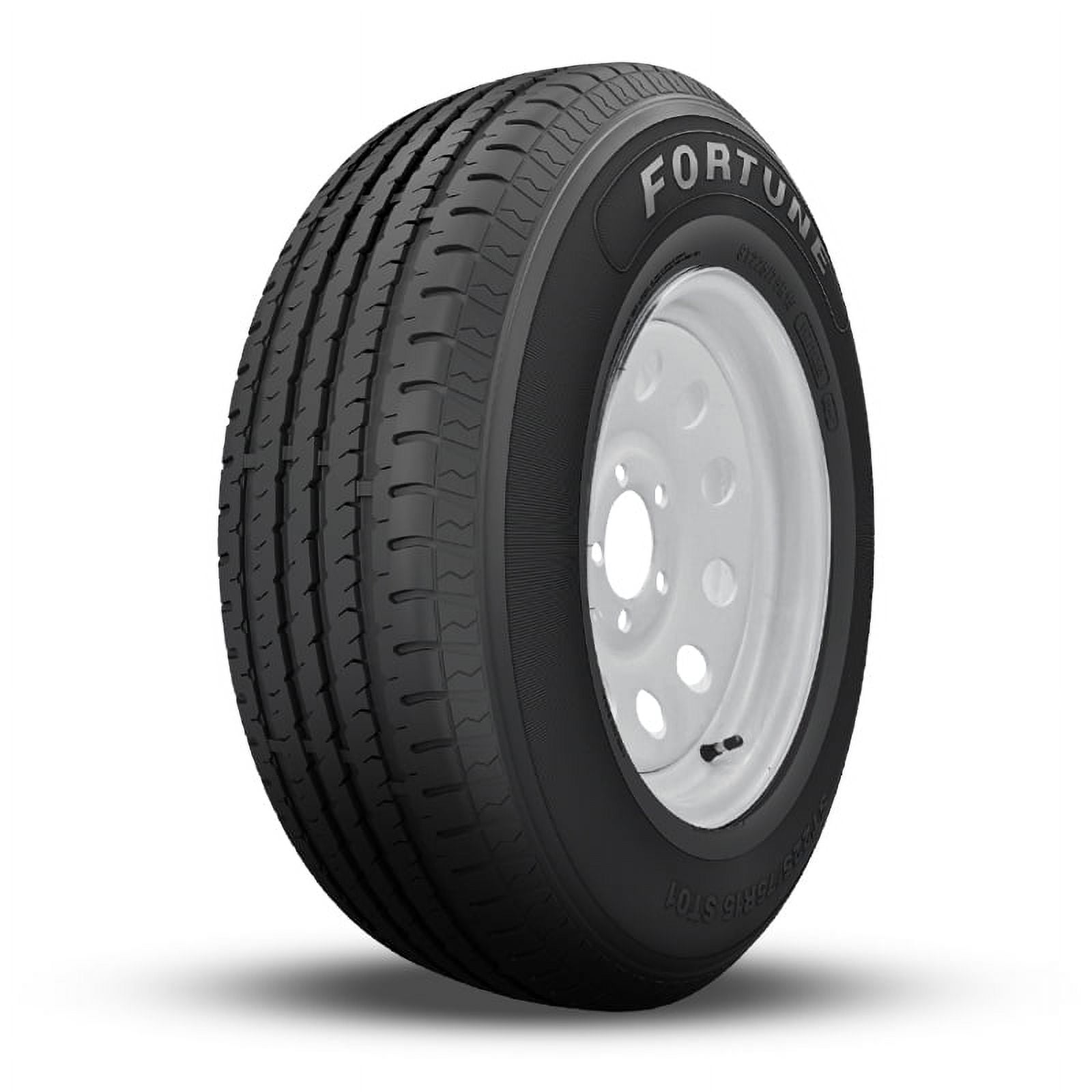 1 Fortune ST01 Trailer ST 205/75R15 107/102M Load Range D Boat Camping ...