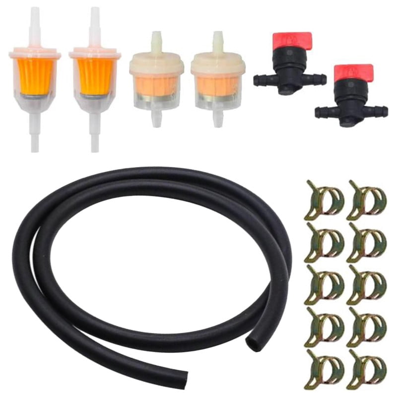 1 Fuel Line 4 Fuel Filters 2 Fuel Shut-off Valves 10 Hose Clamps ...