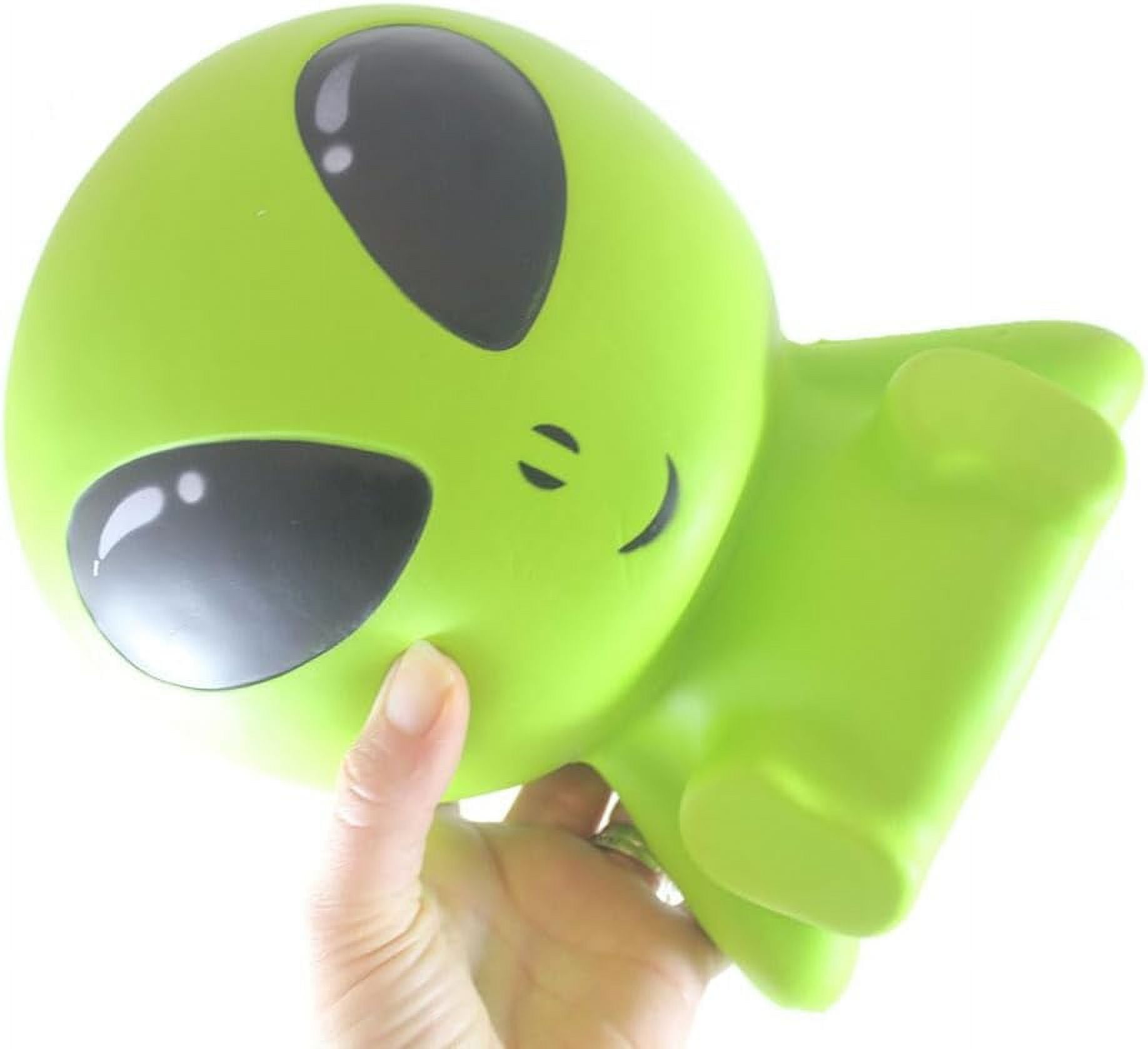 1 GREEN Jumbo 9" Alien Squishy Slow Rise Foam - Sensory, Stress, Fidget ...