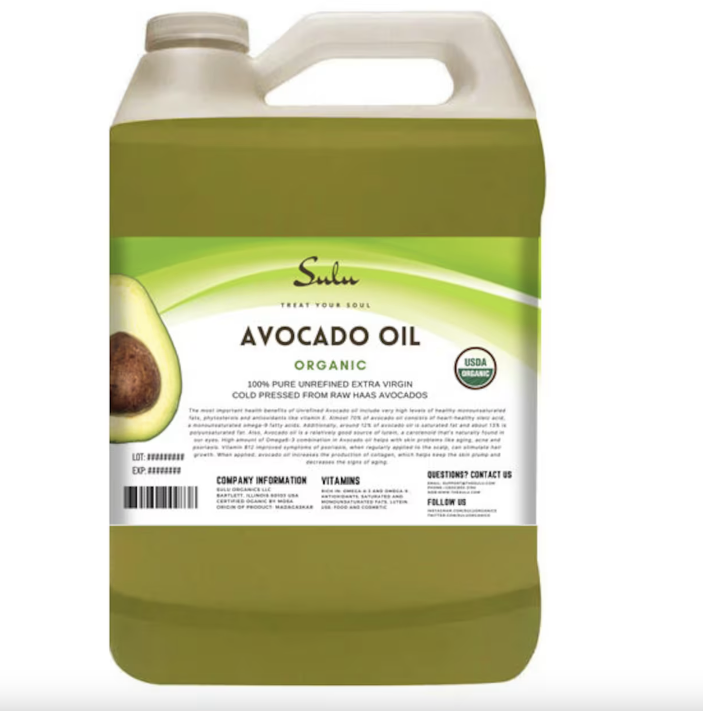 Avohass Organic Extra Virgin Avocado Oil, 8.5 fl. oz. Bottle - Walmart.com