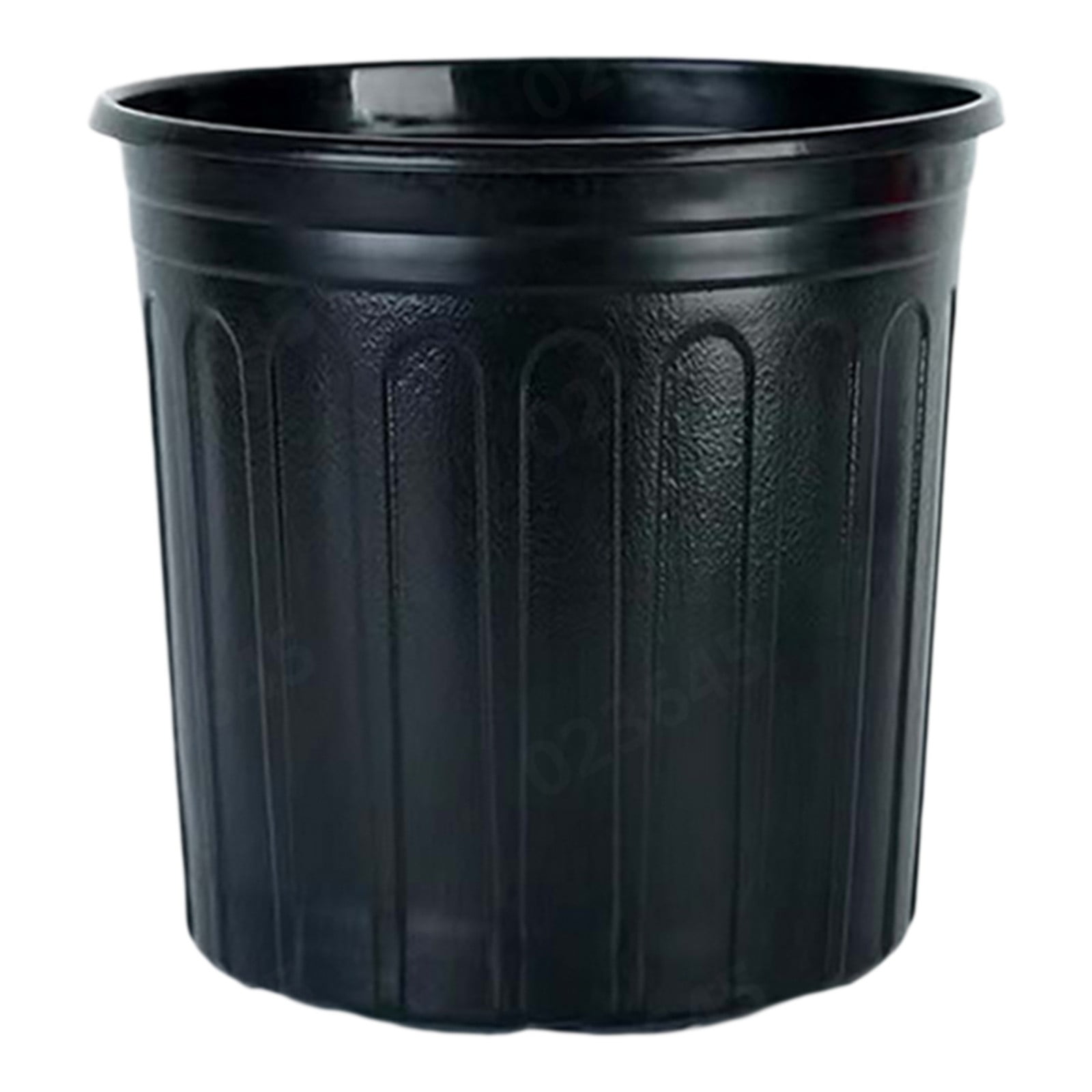 1 Gallon Black Pot - Drain Holes for Transplanting, Reusable Soft Pot ...