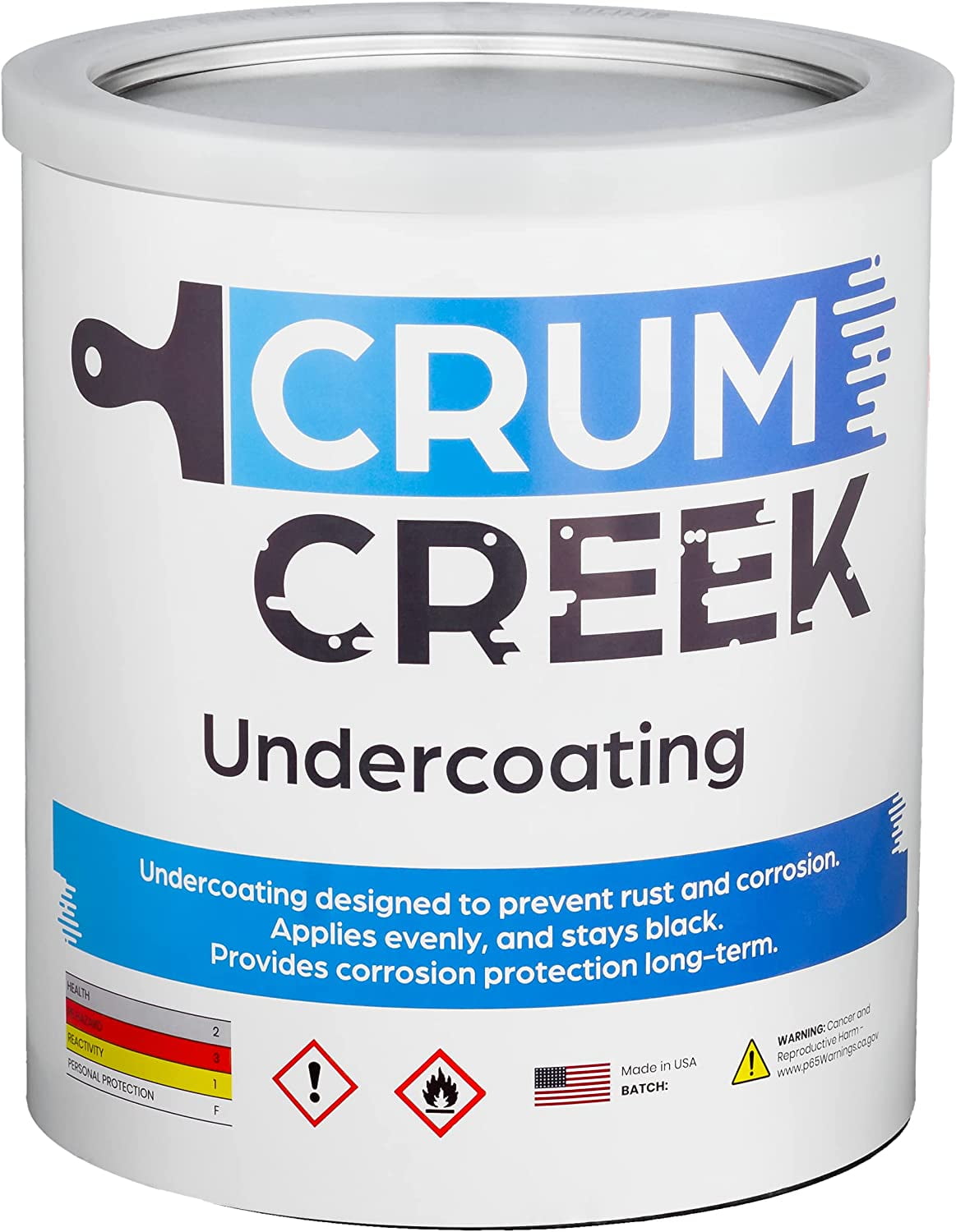 1-Gallon Can Matte Black Non Aerosol, Rust Preventive, Rust Inhibitor ...