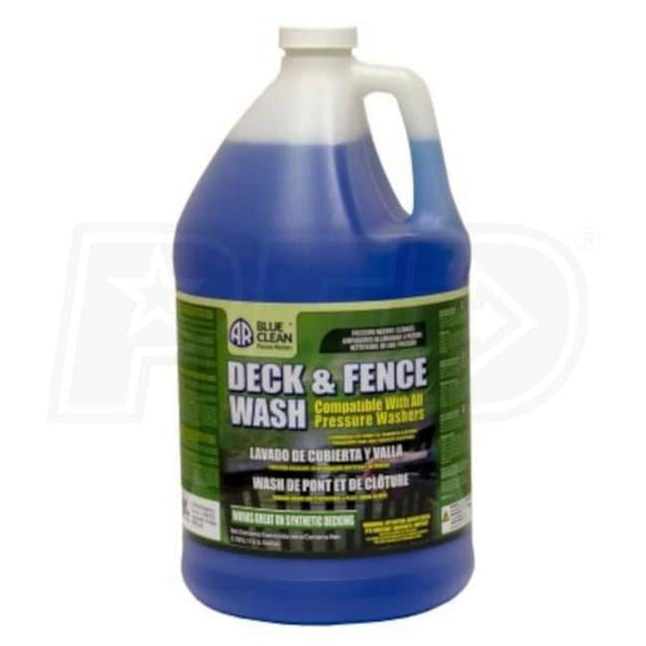1 Gallon Deck & Fence Pressure Washer Detergent - Walmart.com