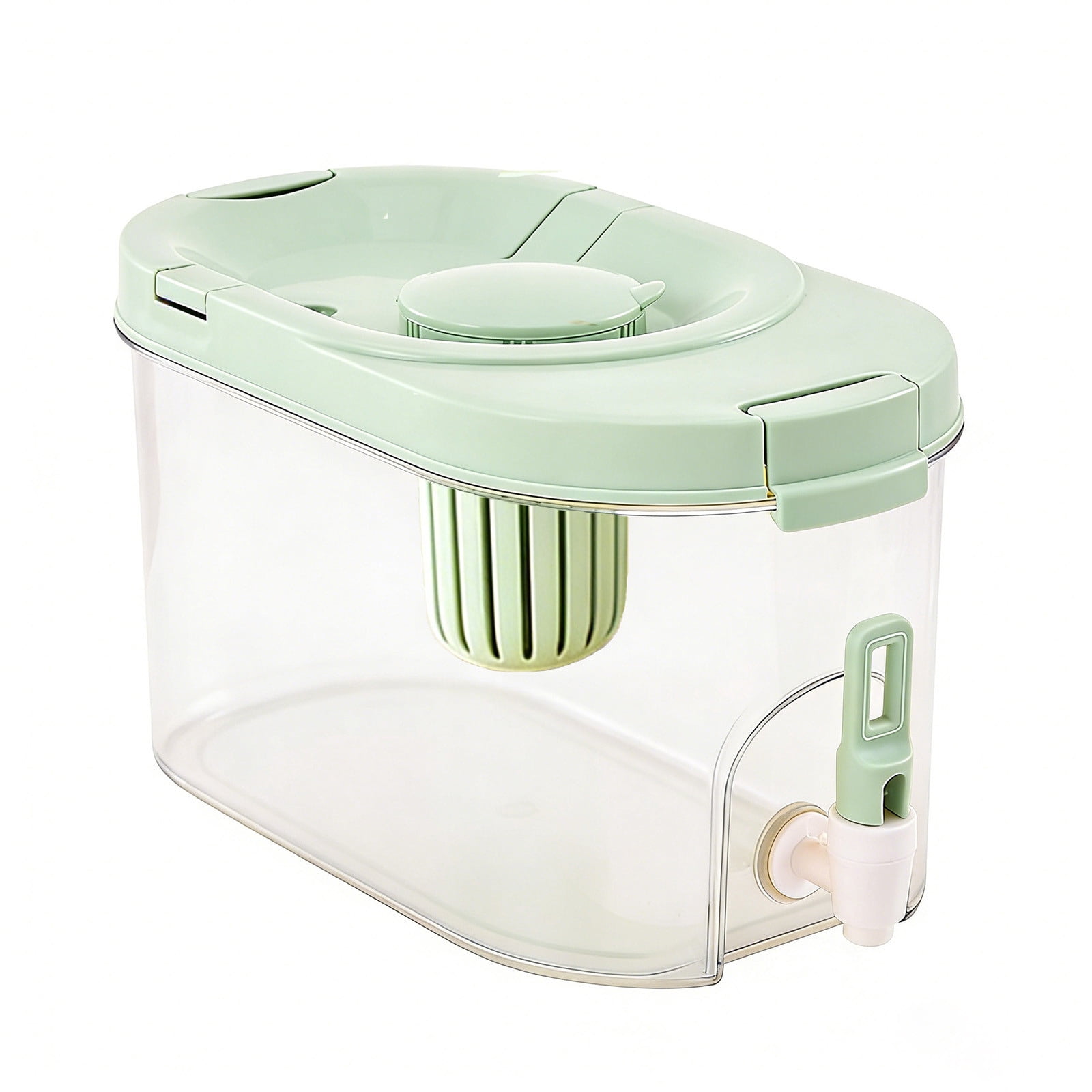 1-Gallon Drink Dispenser, Cold Water Pitcher Beverage Container with ...