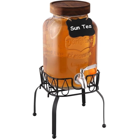 1 Gallon Drink Dispenser with Spigot 18/8 Stainless Steel – Airtight ...