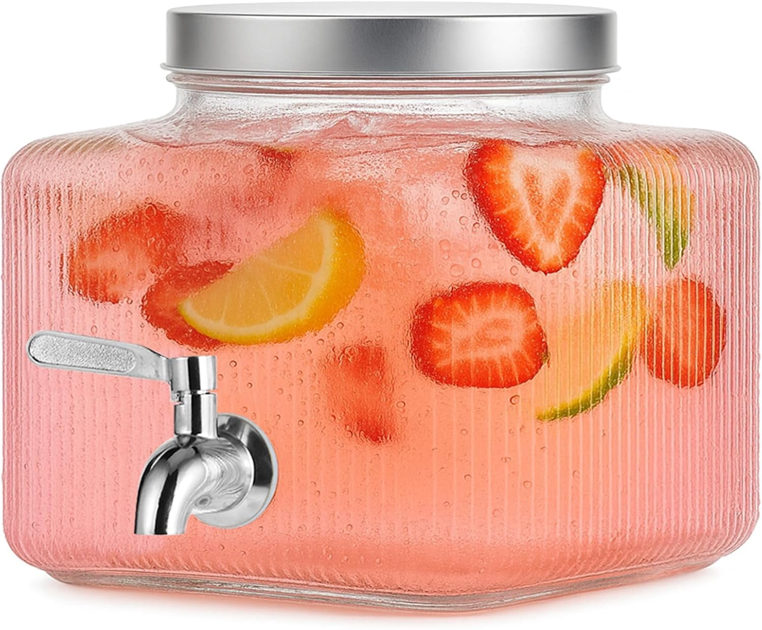 1 Gallon Drink Dispensers for Parties,Beverage Dispenser for Fridge ...