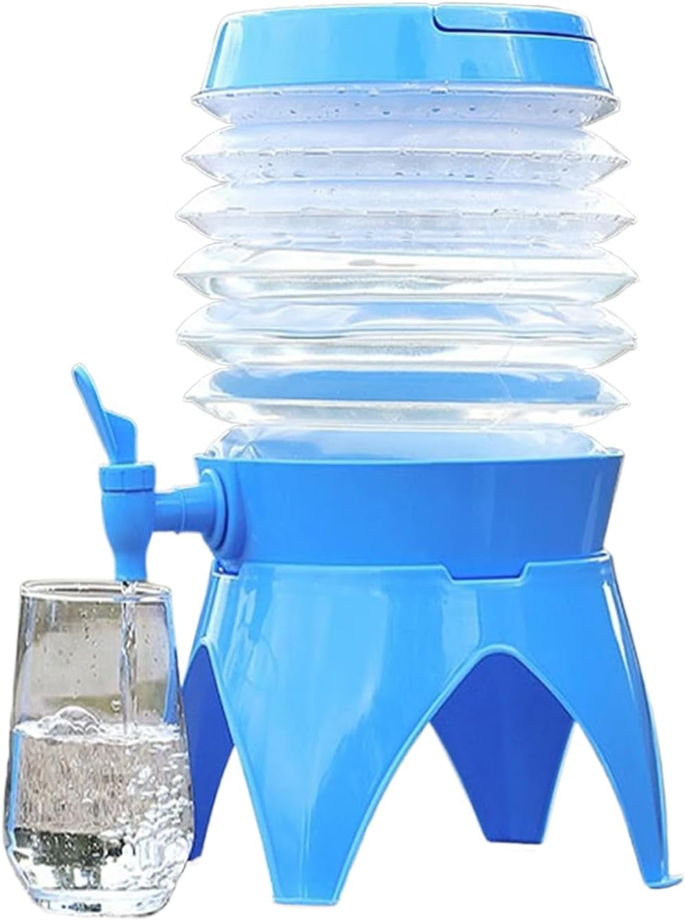 1 Gallon Foldable Drink Dispenser : Water Juice Lemonade Dispenser ...