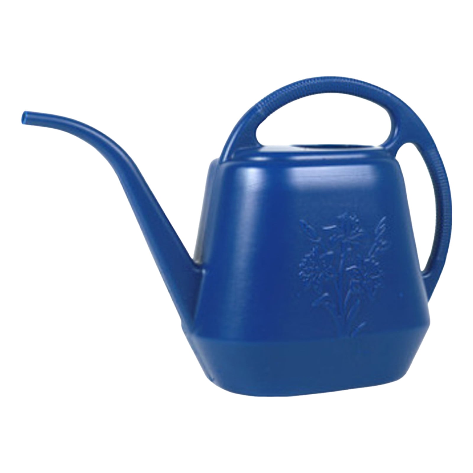 1 Gallon Large Capacity Long Spout Watering Can, Flower Pattern Design ...