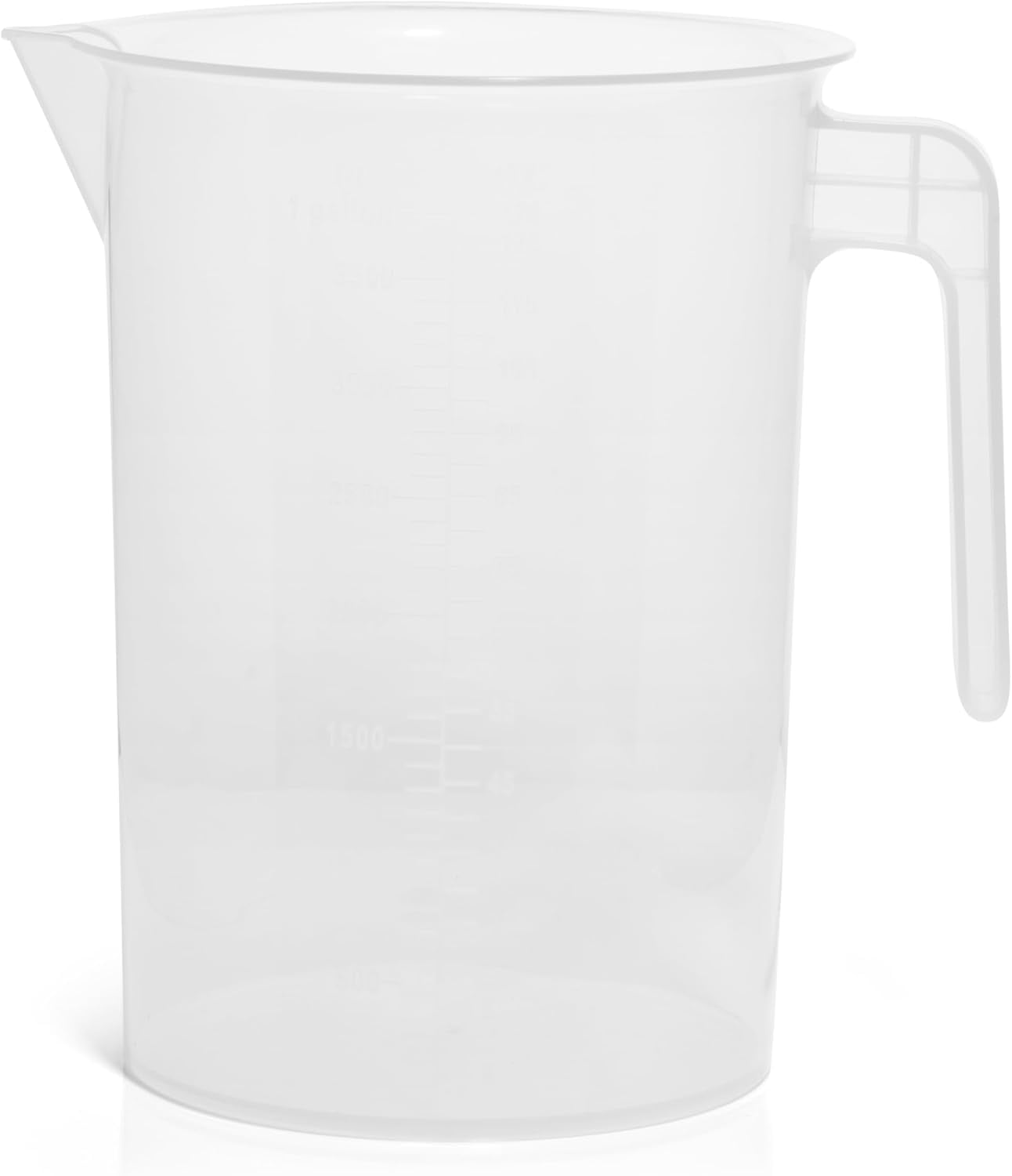 1 Gallon Measuring Pitcher | 3.785 Liter Shatterproof Plastic Large ...
