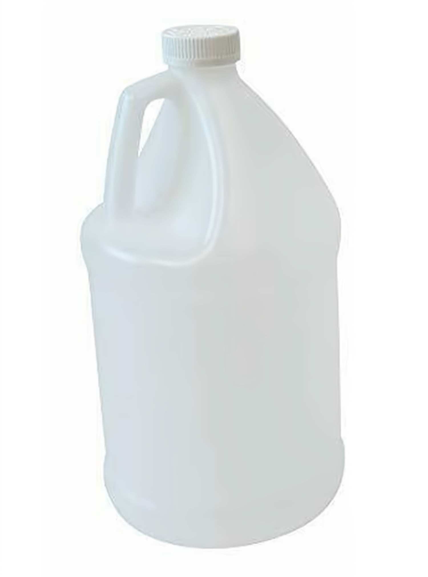 1 Gallon Natural High Density Plastic Jug (HDPE) Jugs with Child Proof ...