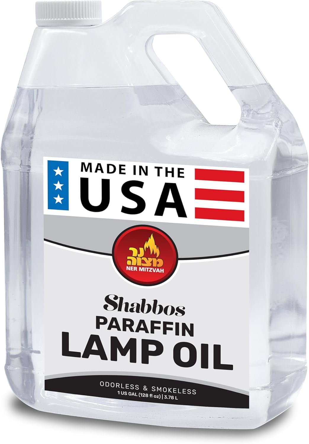1 Gallon Paraffin Lamp Oil - Clear Smokeless, Odorless, Clean Burning ...