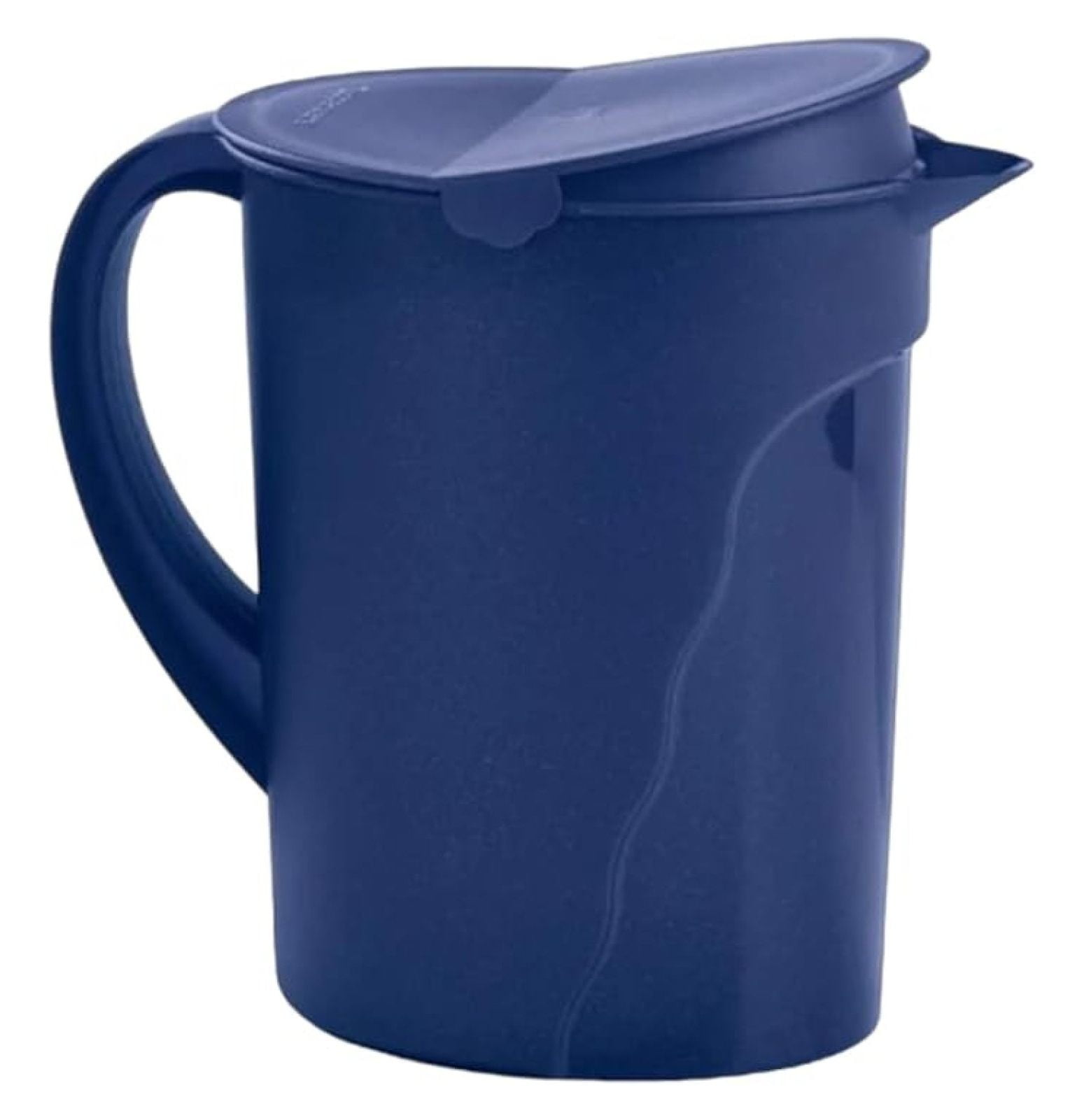 1 Gallon Pitcher Navy Blue - Impressions Beverage Dispenser with Rocker ...
