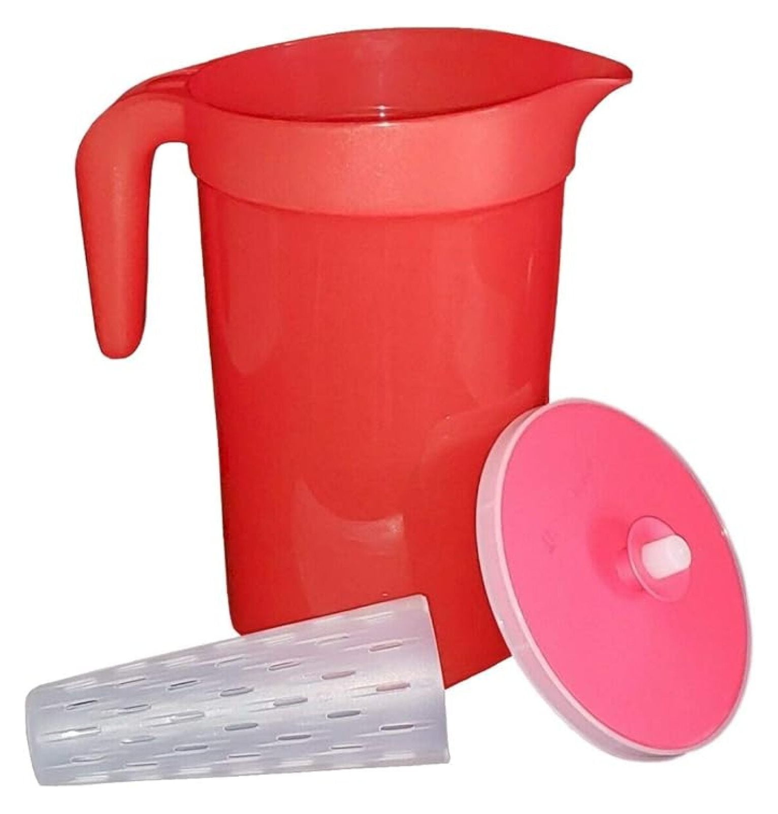 1 Gallon Pitcher with Infuser - Amberglow Red - BPA-Free Drink ...