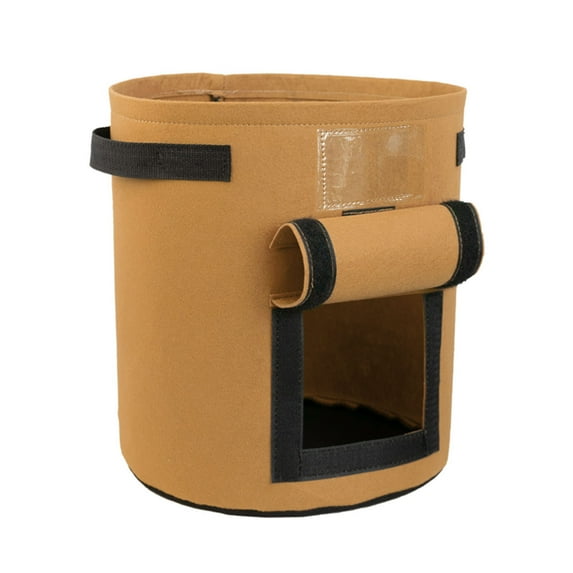 1 Gallon Potato Growing Bag Planter Pots with Handles and Viewing ...