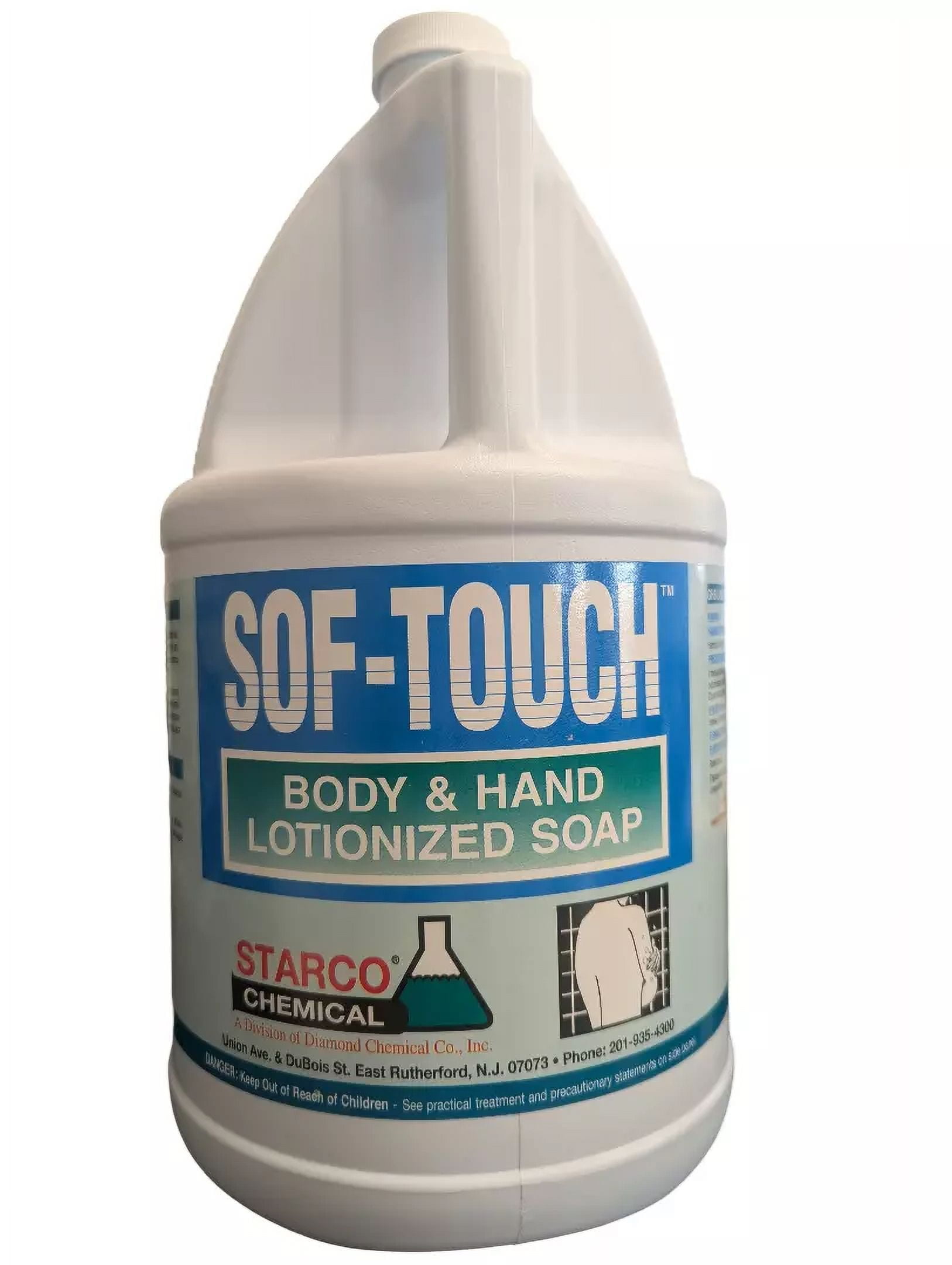 1 Gallon Sof-Touch Body & Hand Lotionized Gentle Soap, 2 Bottle - Walmart.com