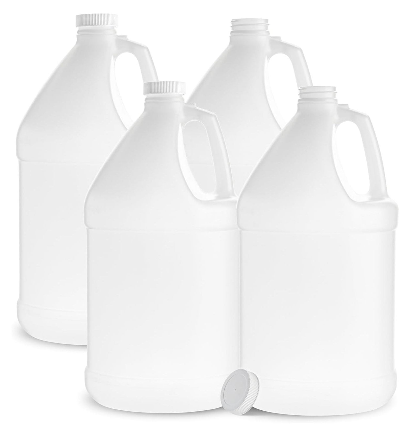 1 Gallon Water Jug - Empty Plastic Reusable Container for Liquids ...