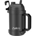 1 Gallon Water Jug One Gallon Large Triple Wall Insulated Metal Jug With Straw And Spout No