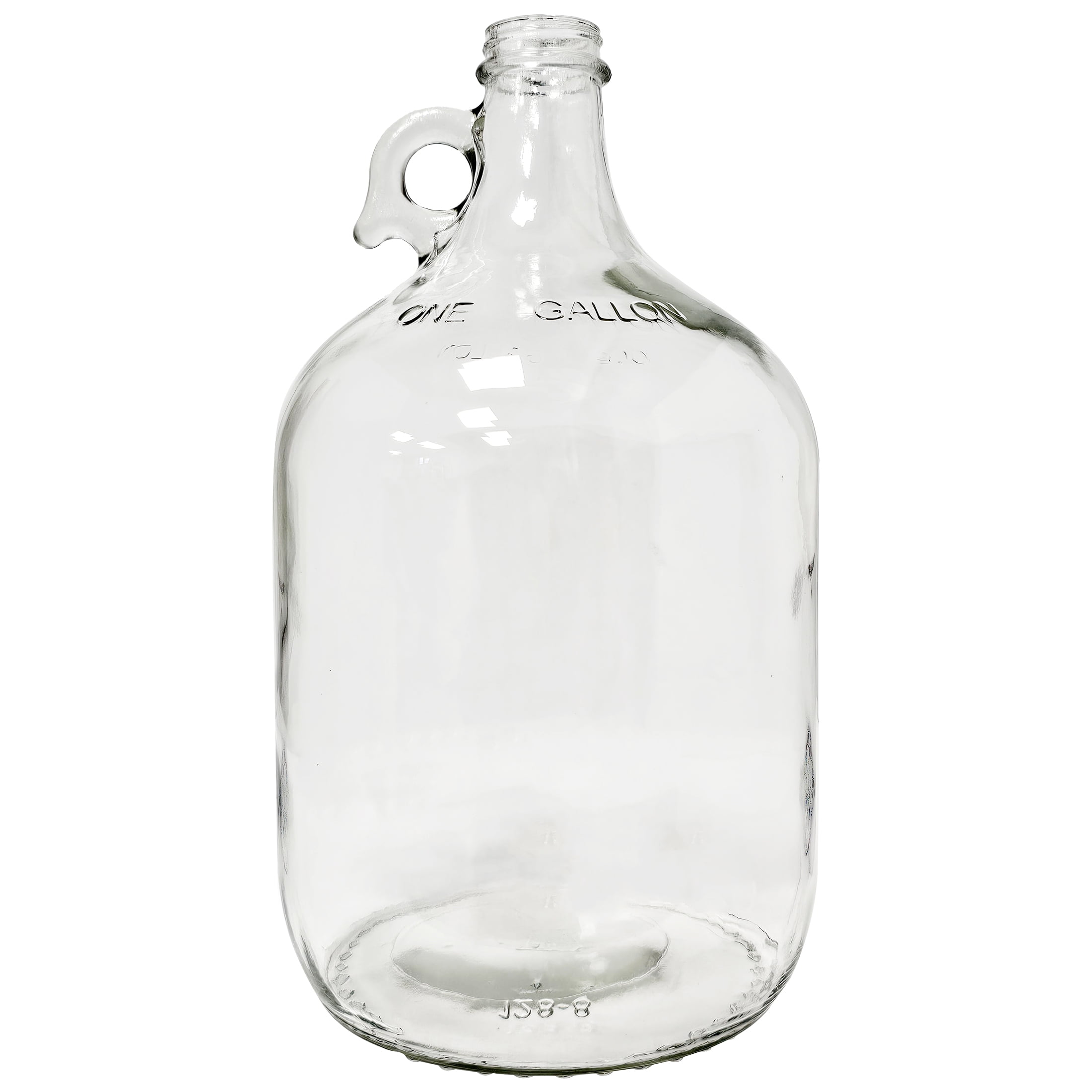 1 Gallon glass Jug Plate Glass Gallon Clear Glass Jug - Small Carboy ...