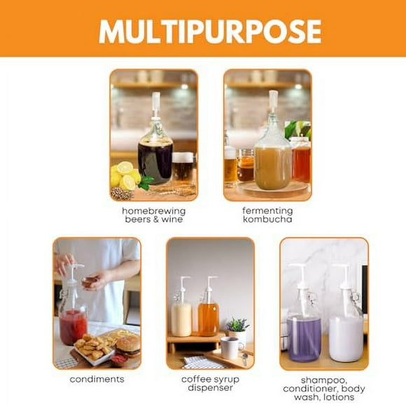 One Gallon Glass Jug