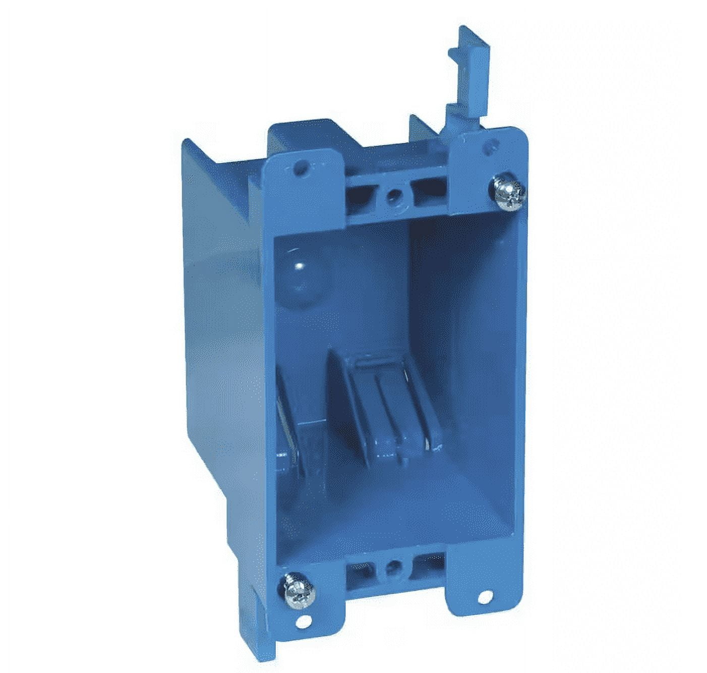 1-Gang 14 cu. in. PVC Old Work Electrical Switch and Outlet Box (5-Pack ...