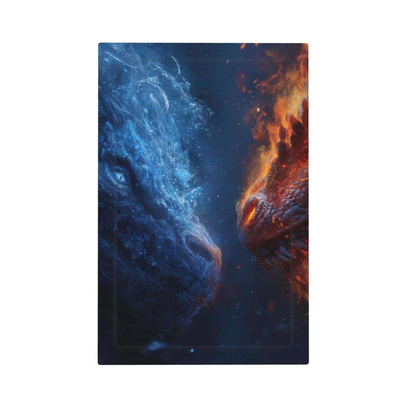 1-Gang No Blank Wall Plate for Bedroom Room Bathroom Decorative, Dragon ...