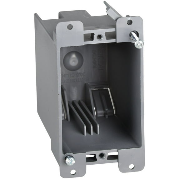 1-Gang PVC Molded Old Work Wall Electrical Box, 20 Cu. In. BCJ-064 ...