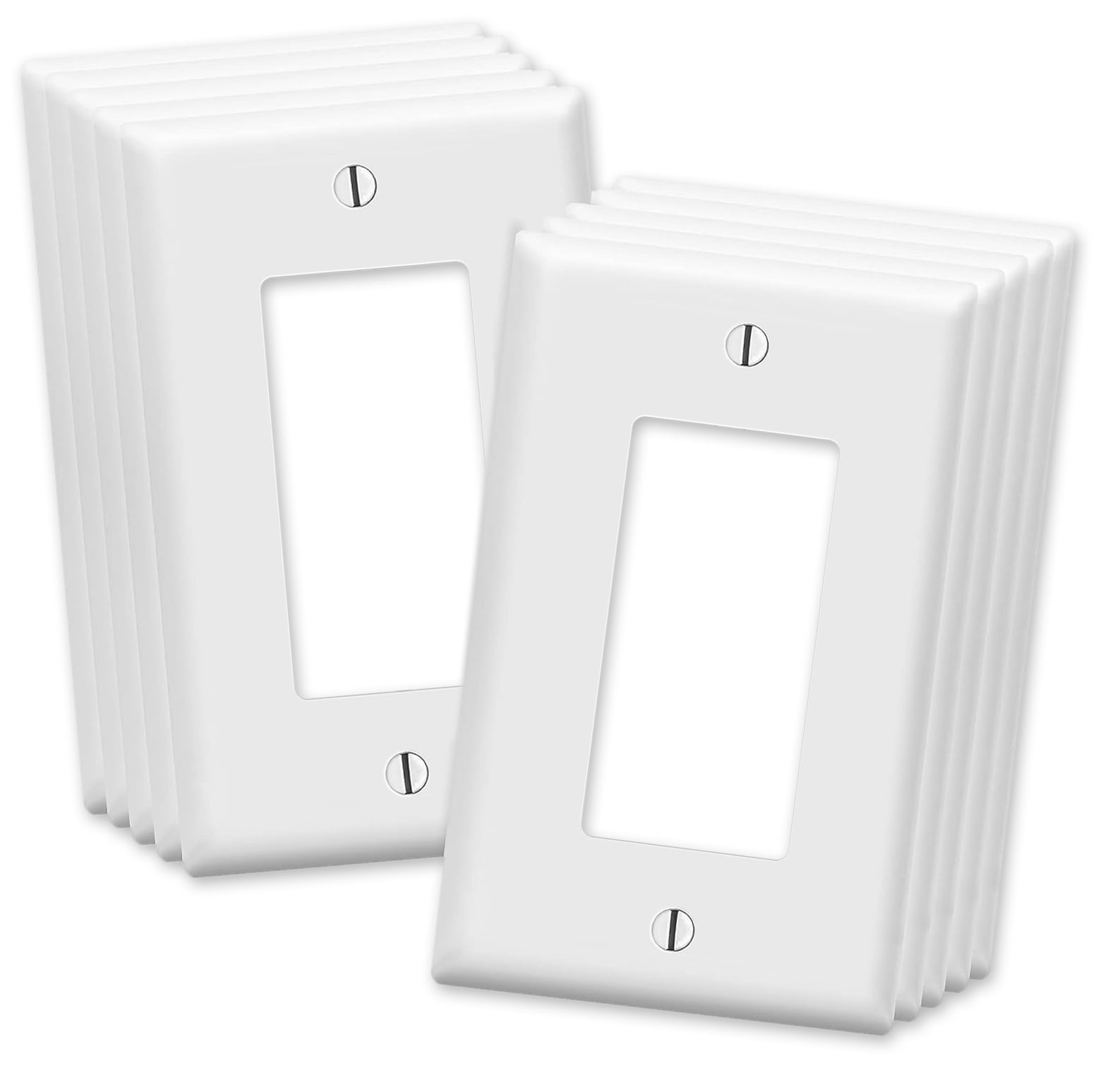 1 Gang Rocker - Decora METAL Wall Plate - Wall Plate for Decora Style ...