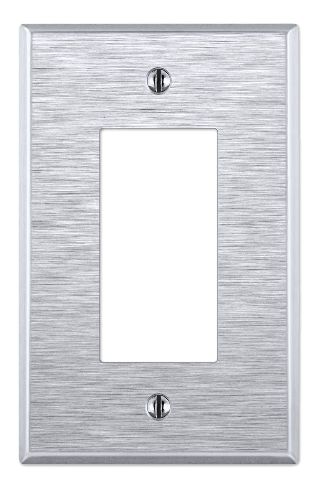 1 Gang Rocker - Decora Stainless Steel Wall Plate - Wall Plate for ...