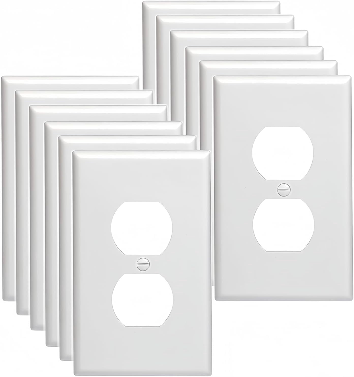 1-Gang Toggle Switch Wall Plates 4.50"x2.76", Unbreakable Polycarbonate ...