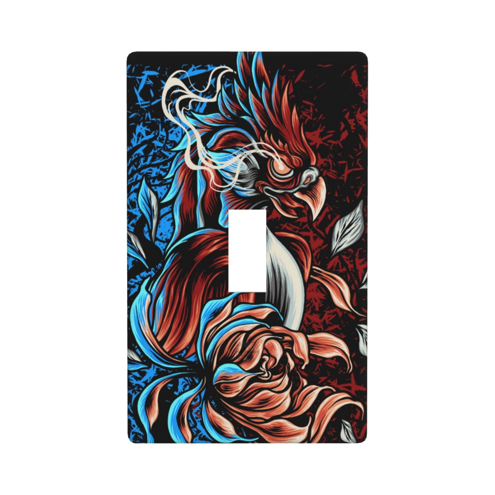 1-Gang Toggle Wall Plate Single Light Switch Cover - cool fire Phoenix ...