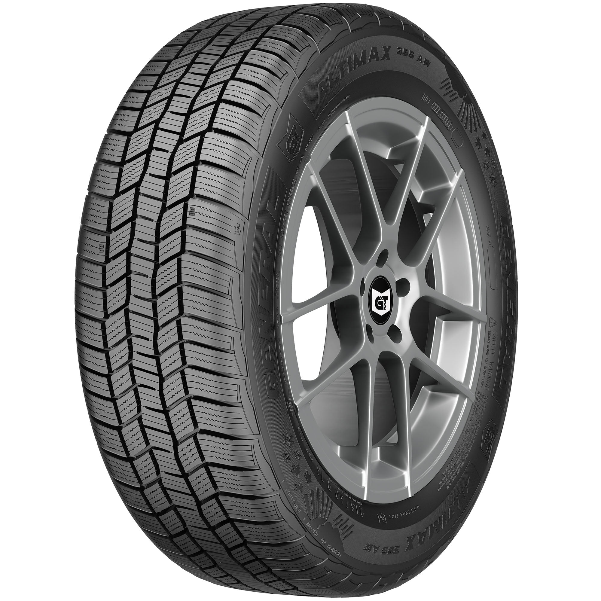 General Altimax 365AW 225/65R17 102H All Weather 3PMSF Snow Service ...