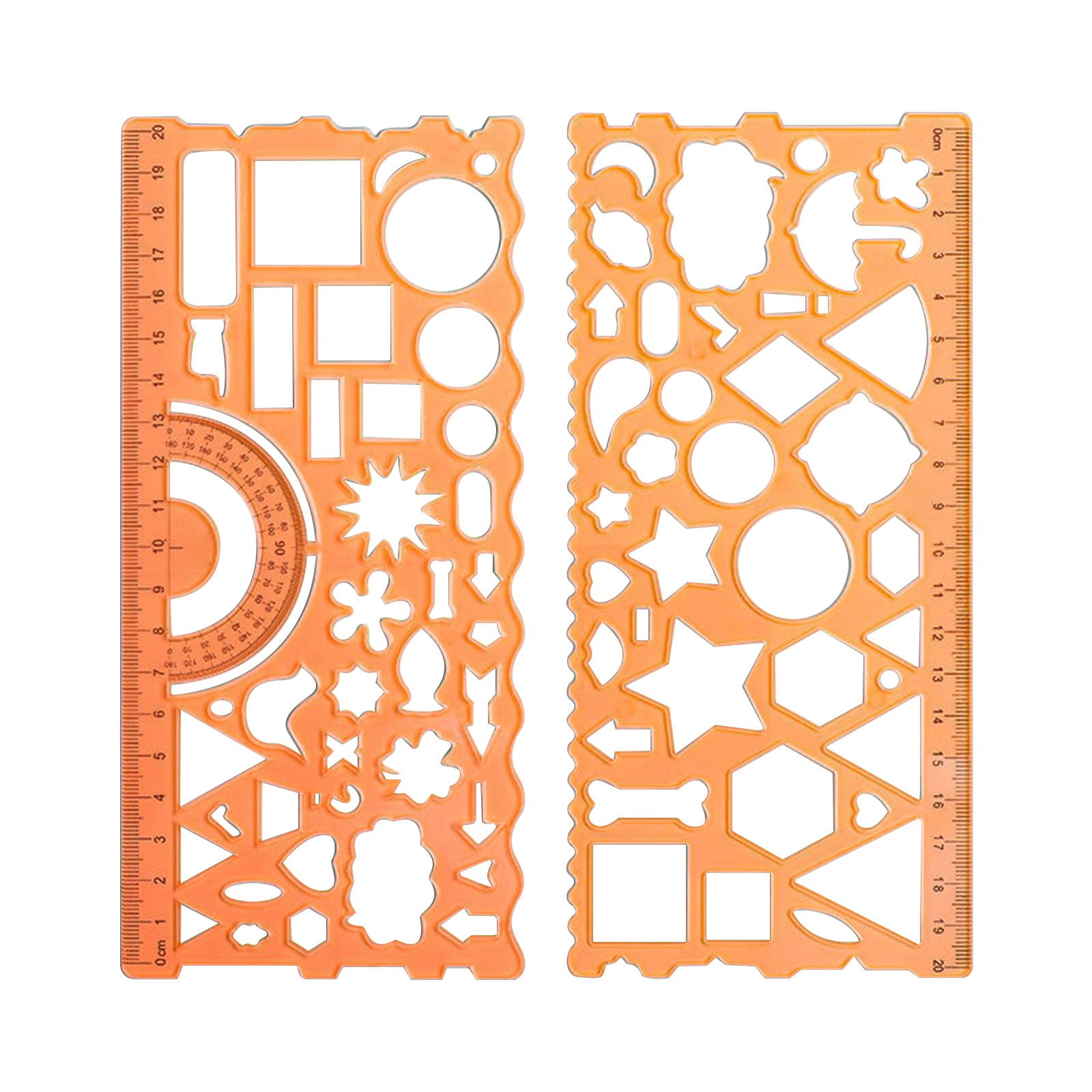 1. Geometric Ruler 2. Versatile Drawing 3. Multifunctional Protractor ...