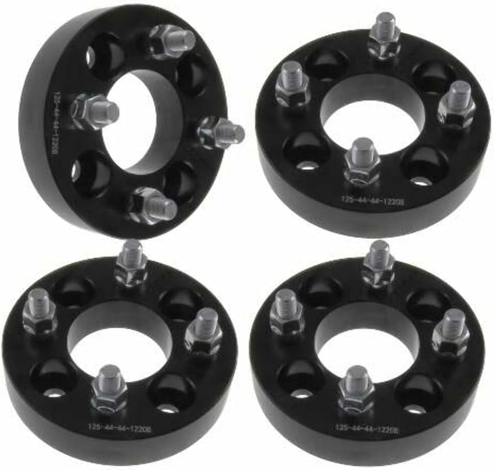1" Golf Cart Wheel Spacers - Wider Stance, Increased Clearance, Fits EZ ...