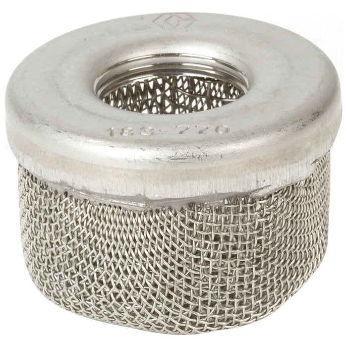 Graco Inlet Strainer,1 In,Double Screen 181072 - Walmart.com