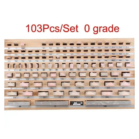 1 Grade 0 Grade Inspection Block Gauge Test Caliper Blocks Measurement ...