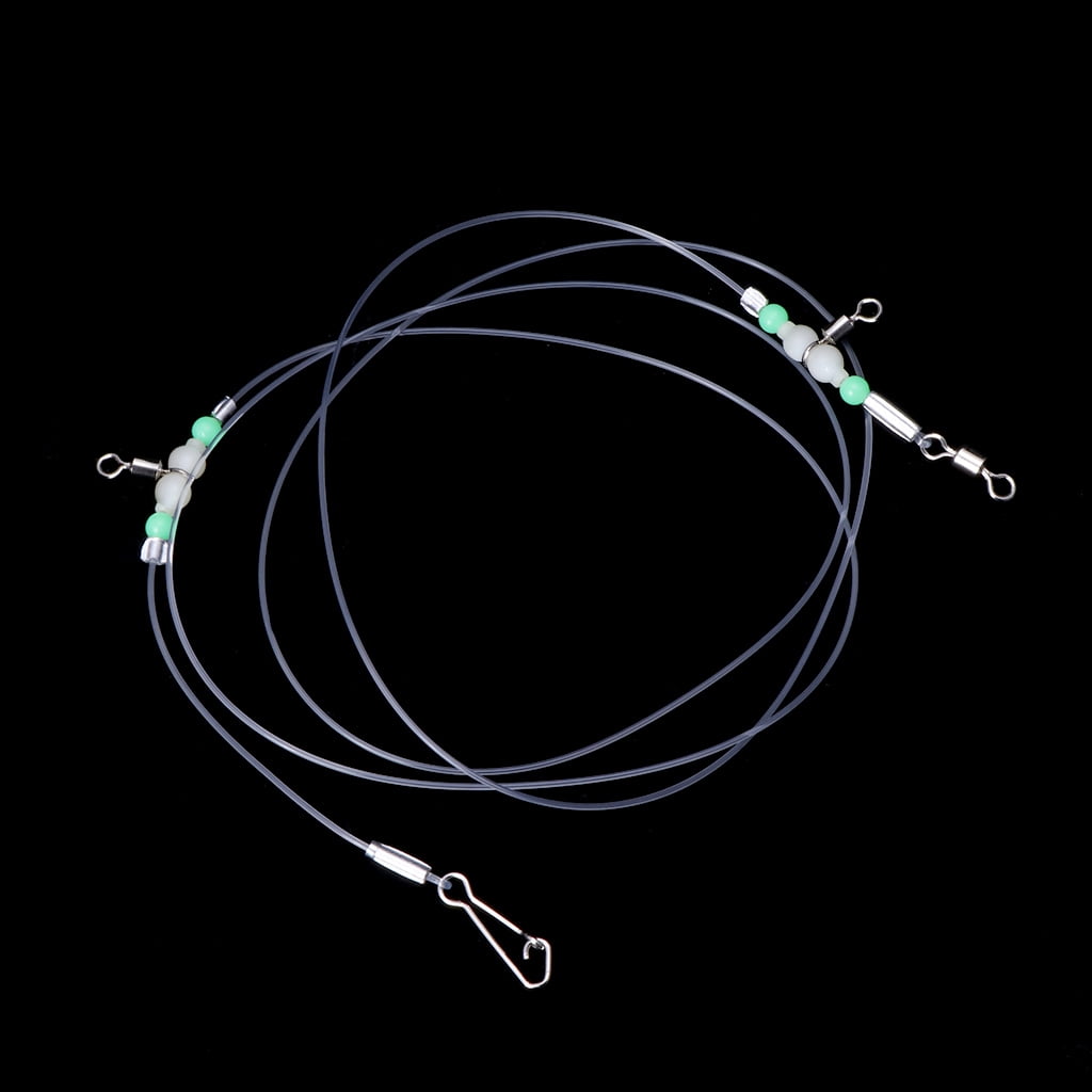 1 Group Fishing Tackle Line Swivels Night Luminous Beads Pins Rolling ...