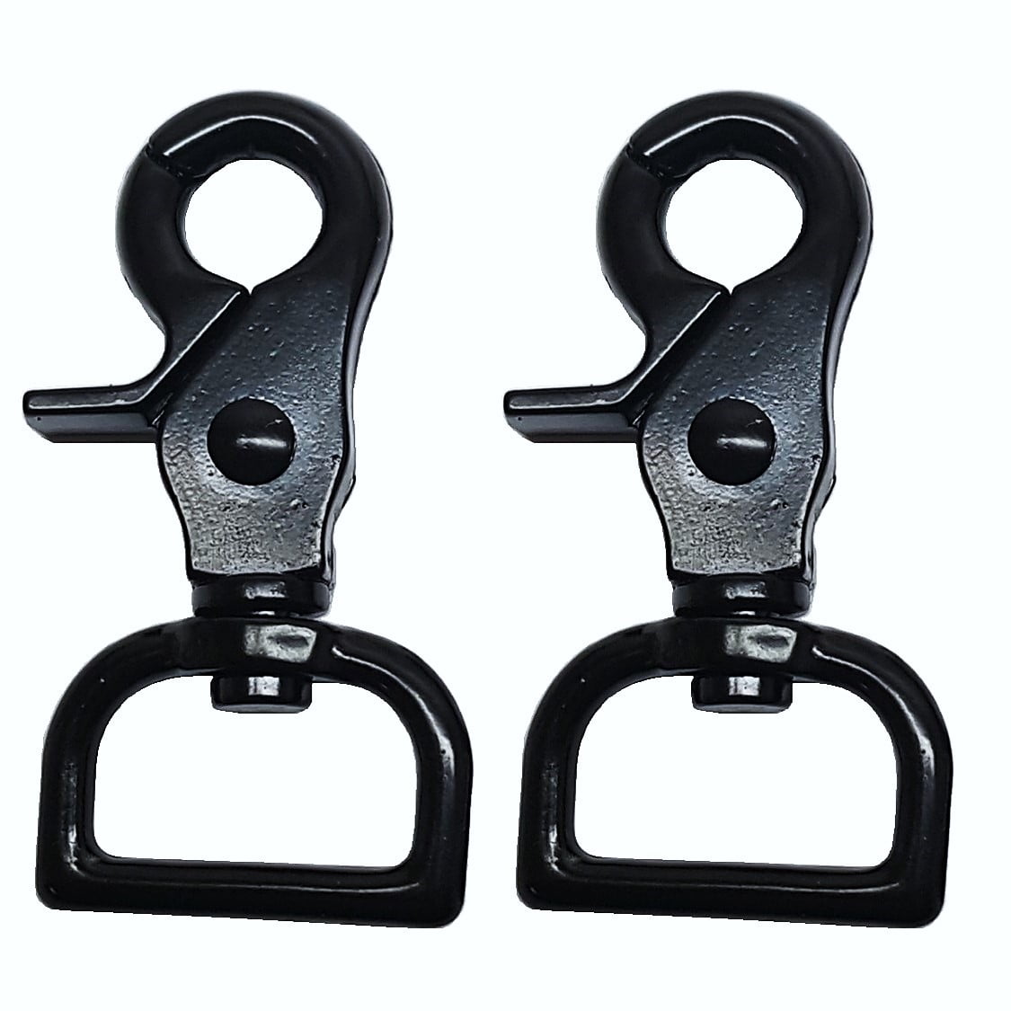 1" Gun Metal Black Trigger Snaps 2 Pack - Walmart.com