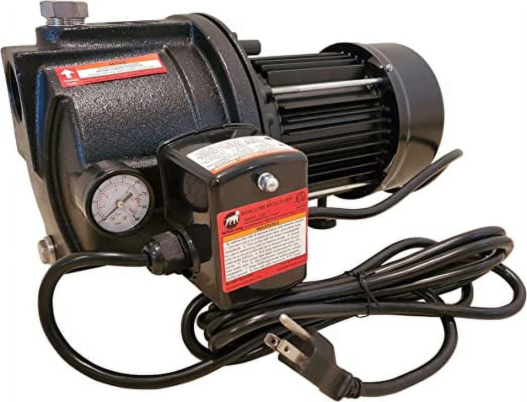 1 HP Electric Continuous Water Pump with Automatic Pressure Control ...