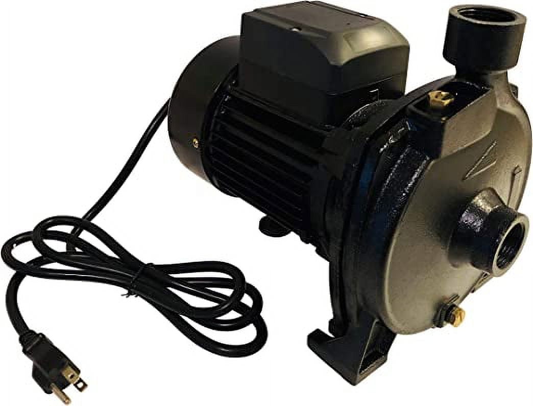 1 HP Motor Electric Water Pump Continuous Industrial Duty (1,800 GPH ...
