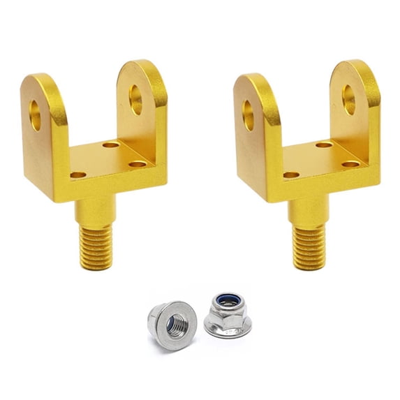 1. Heavy-Duty Aluminum Motorcycle Foot Pegs Non-Skid Reinforced Frame ...