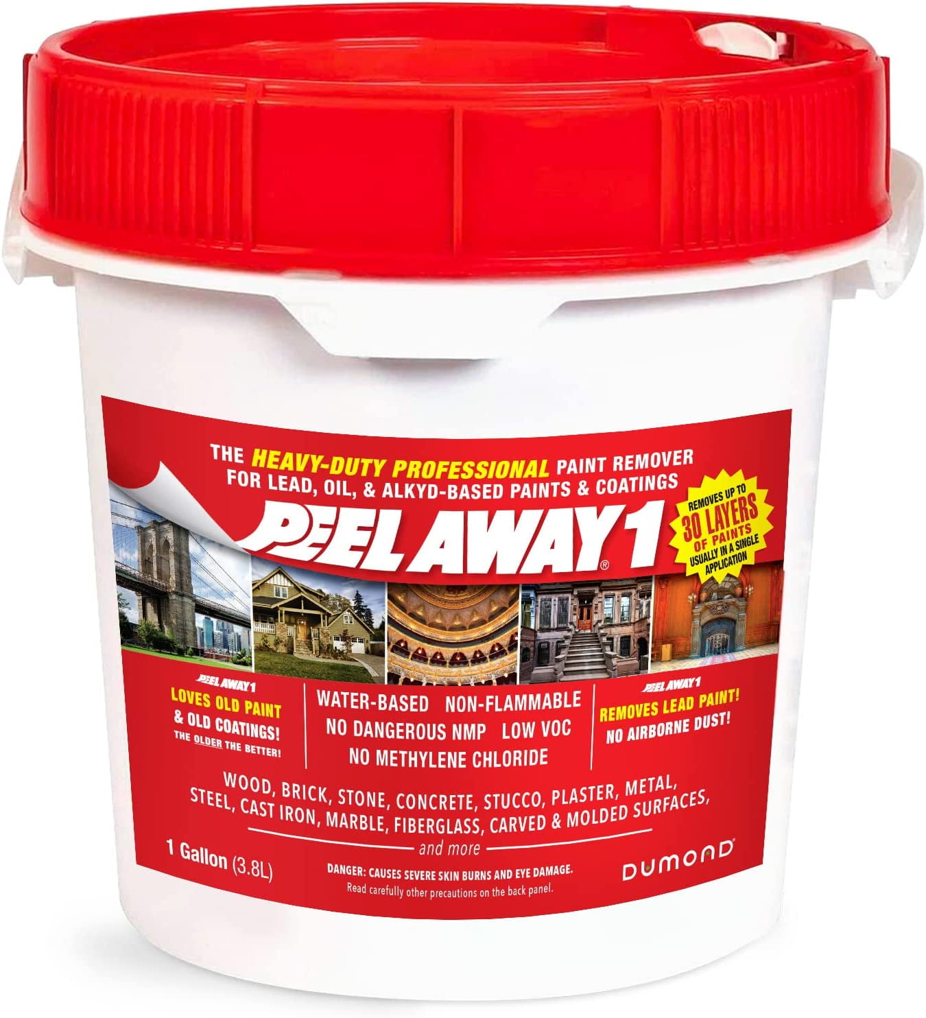 1 Heavy Duty Paint Remover - Removes Up to 30 Layers of Lead, Oil ...