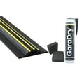 GaraDry 1" High Garage Door Weather & Water Barrier Threshold Kit (10'3 ...
