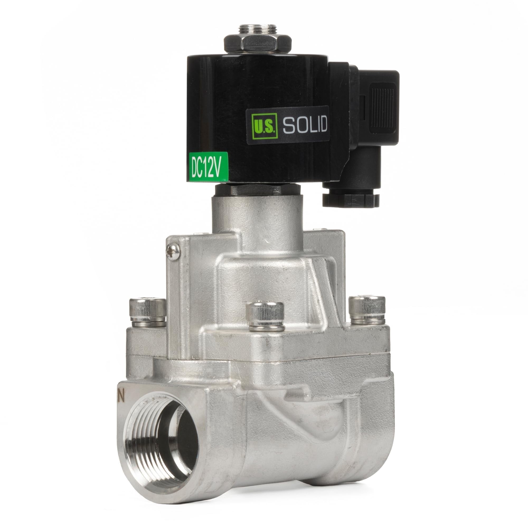 U.S. Solid High Pressure Electric Solenoid Valve 20-160 bar DC 12V ...