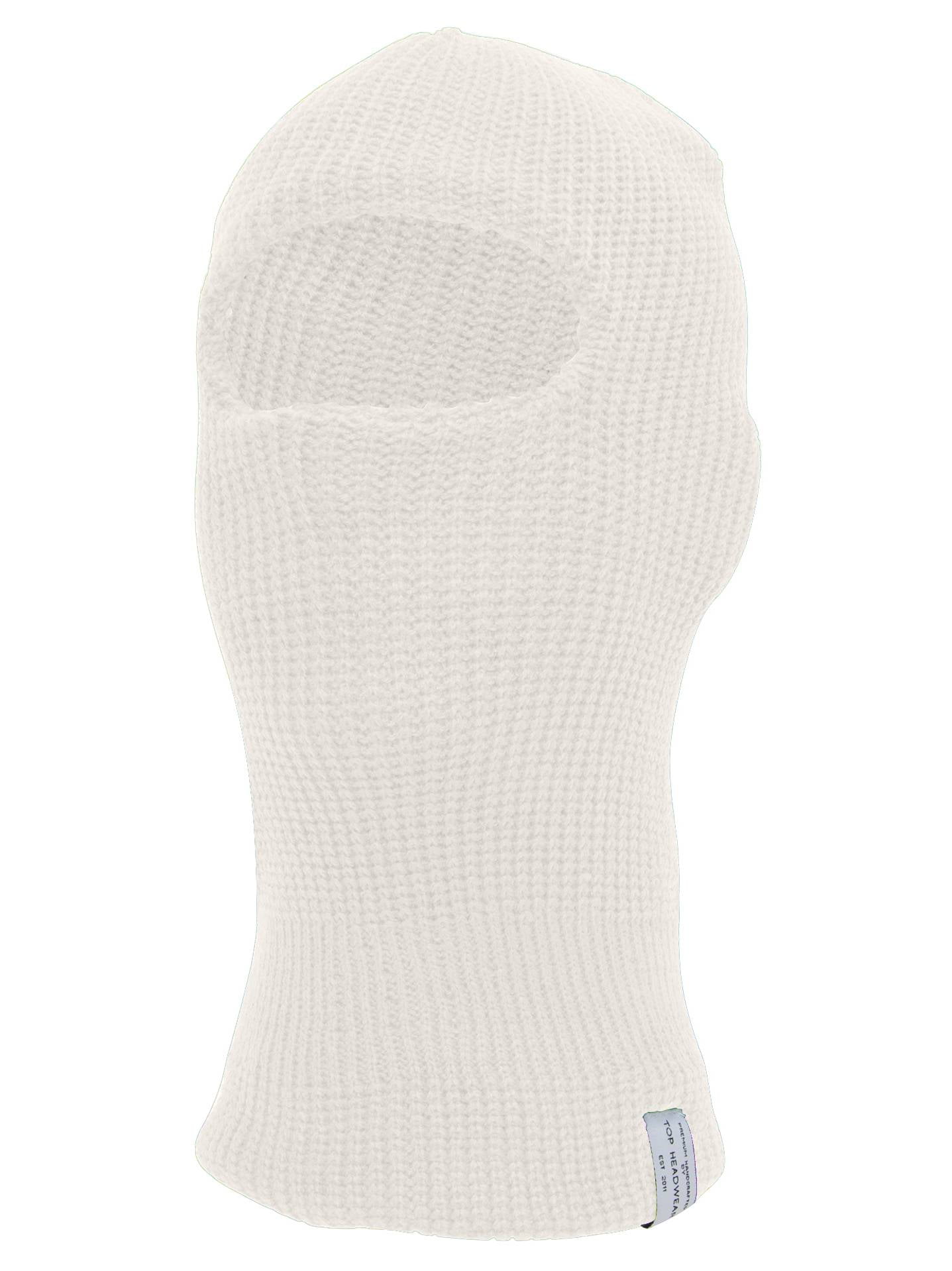1 Hole Winter Ski Mask - White - Walmart.com